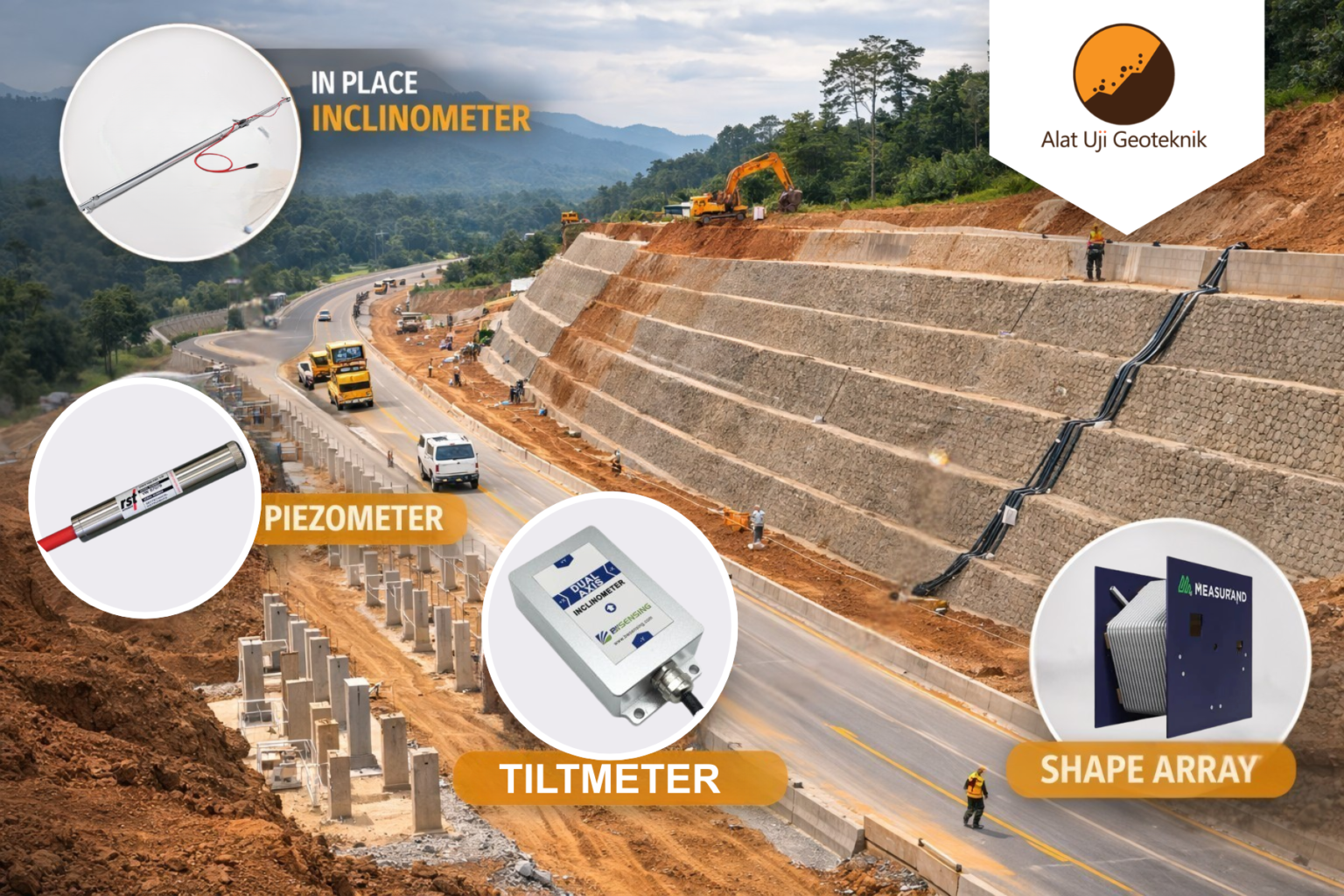 Solusi Instrument Geoteknik Untuk Monitoring Retaining Wall ...